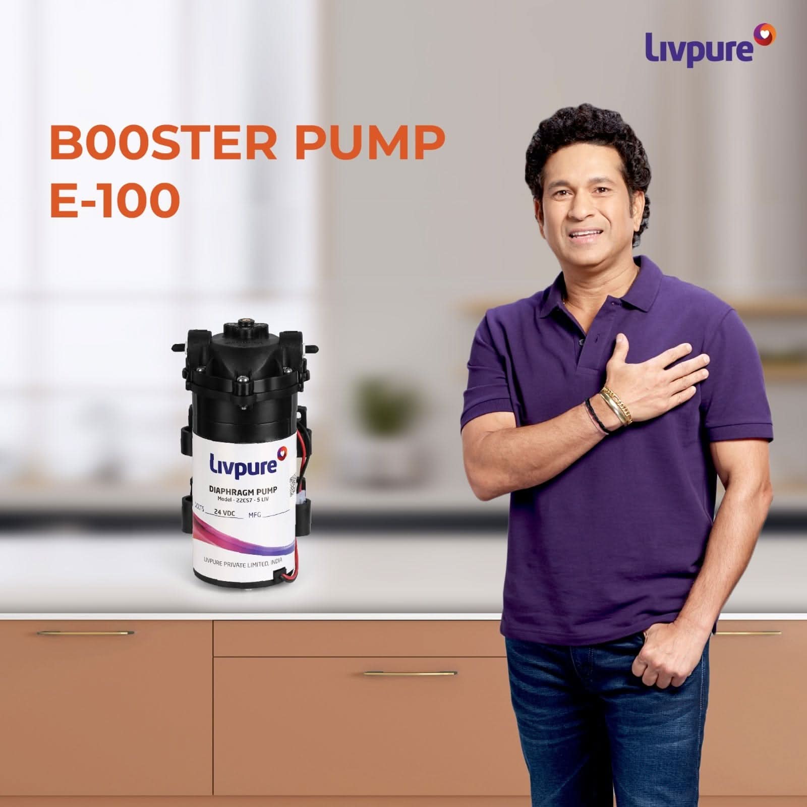 Booster Pump E-100 – Livpure