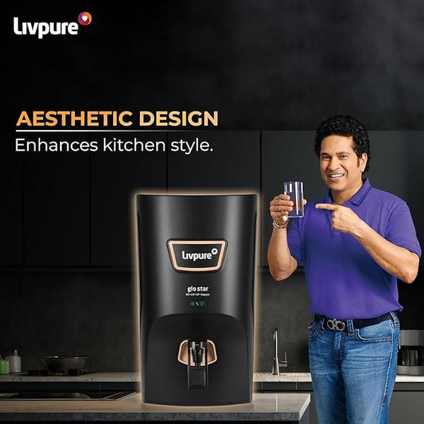 Livpure Glo Star Copper Water Purifier | Free Standard Installation