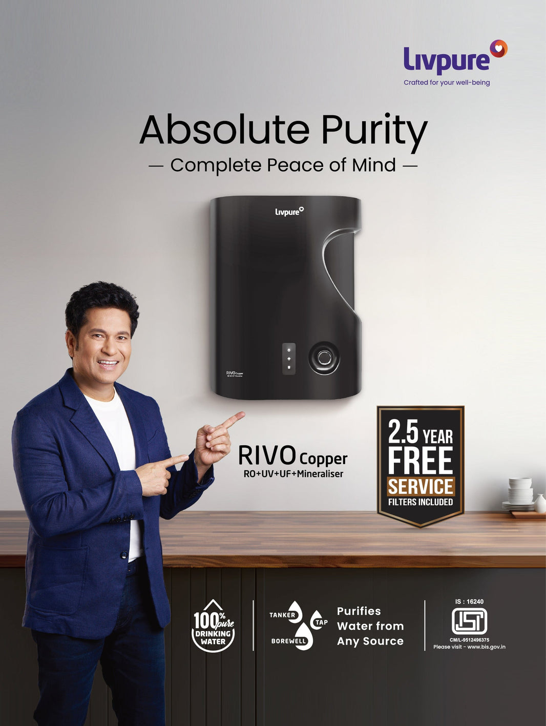 Livpure Victor Hot RO