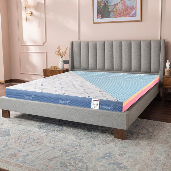 Livpure Smart ORTHO PRO+ MEMORY PROFILE with S-Shape HR Foam Mattress