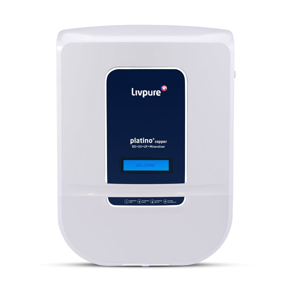 LIVPURE LIV-PEP-PRO-PLUS+ 7 L RO + UV + UF Water Purifier (Black) – Livpure