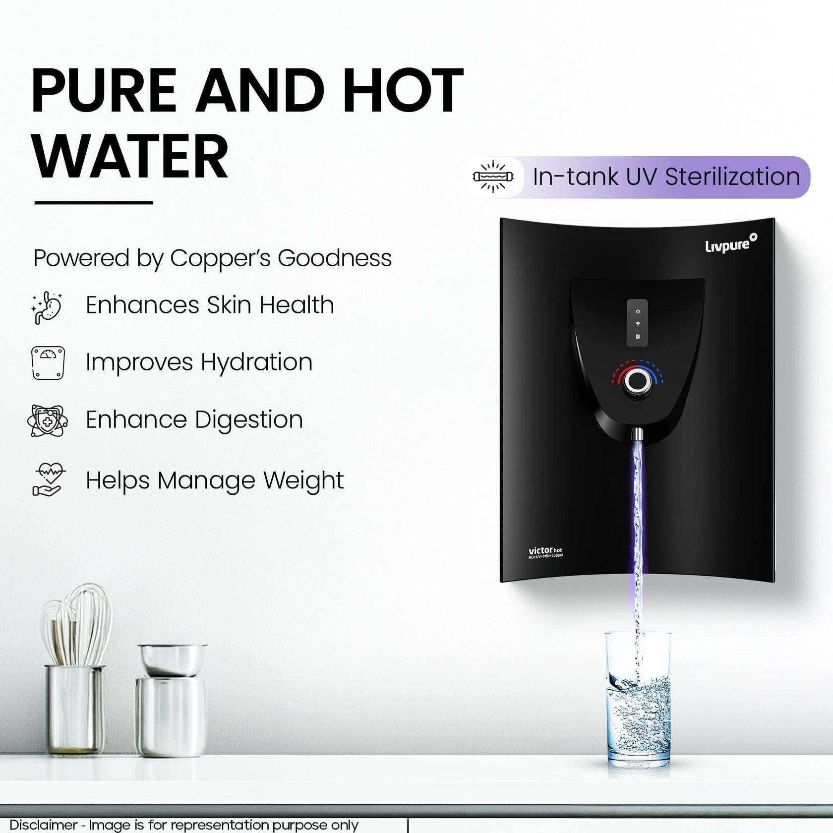 Livpure Victor Hot RO